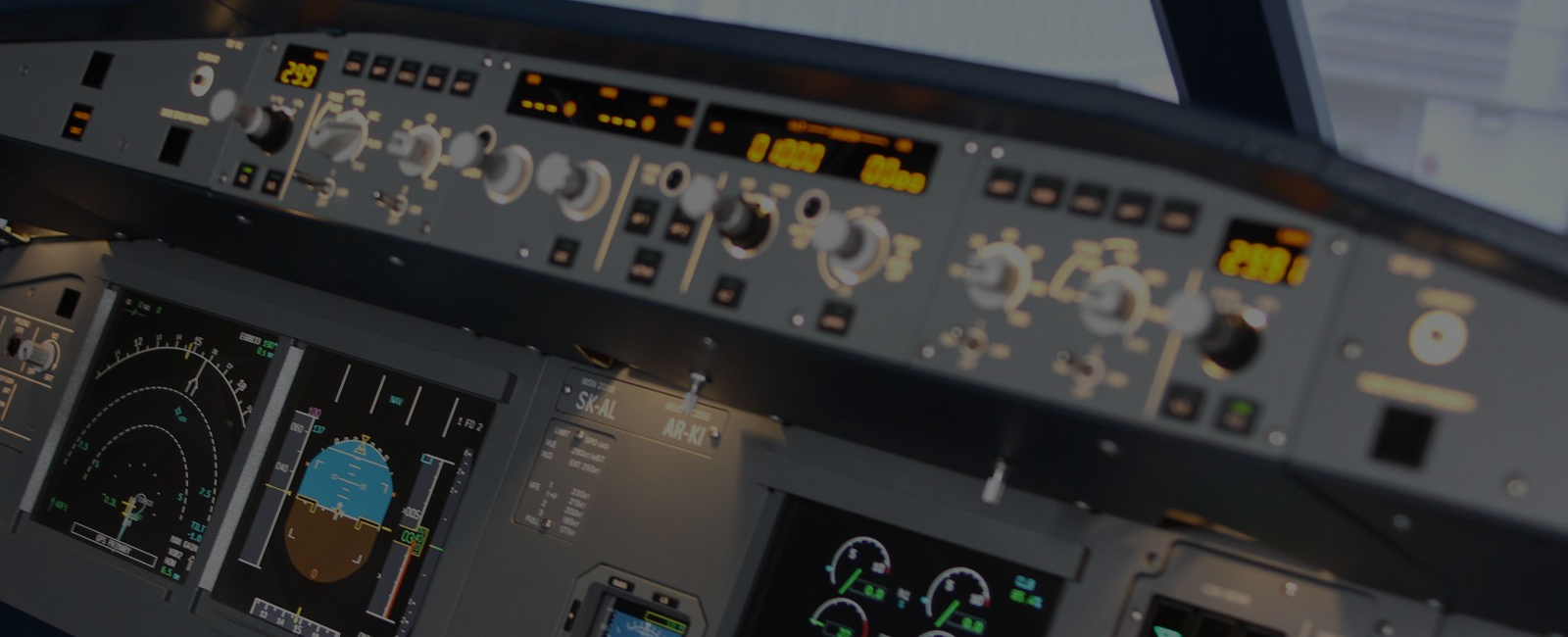 SKALARKI electronics Ltd - supplier of flight simulator parts.