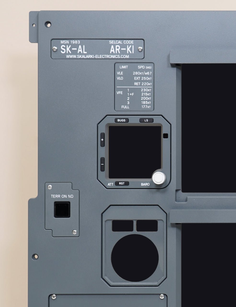 A320-232 MIP, Plug and Play, ISIS Version– SKALARKI electronics Ltd