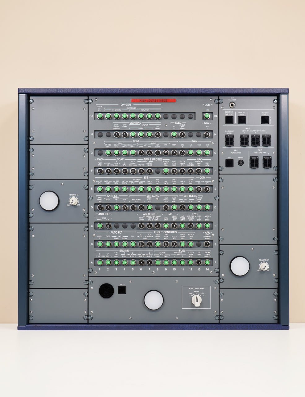 A32X Overhead Components for Airbus A320 cockpit builders.– SKALARKI ...
