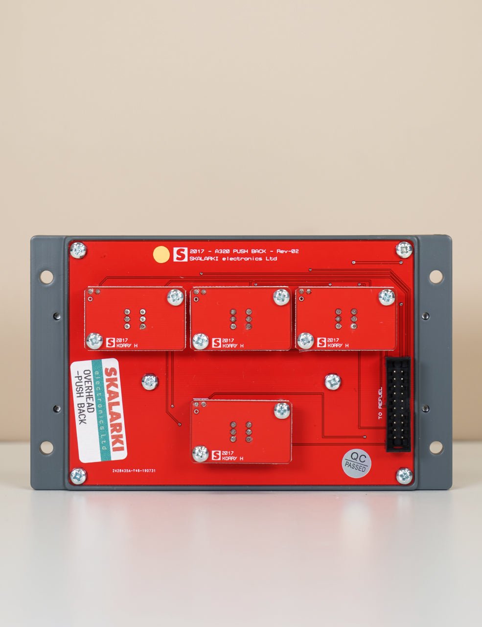 A32X - HOMELine - Pushback Panel– SKALARKI electronics Ltd